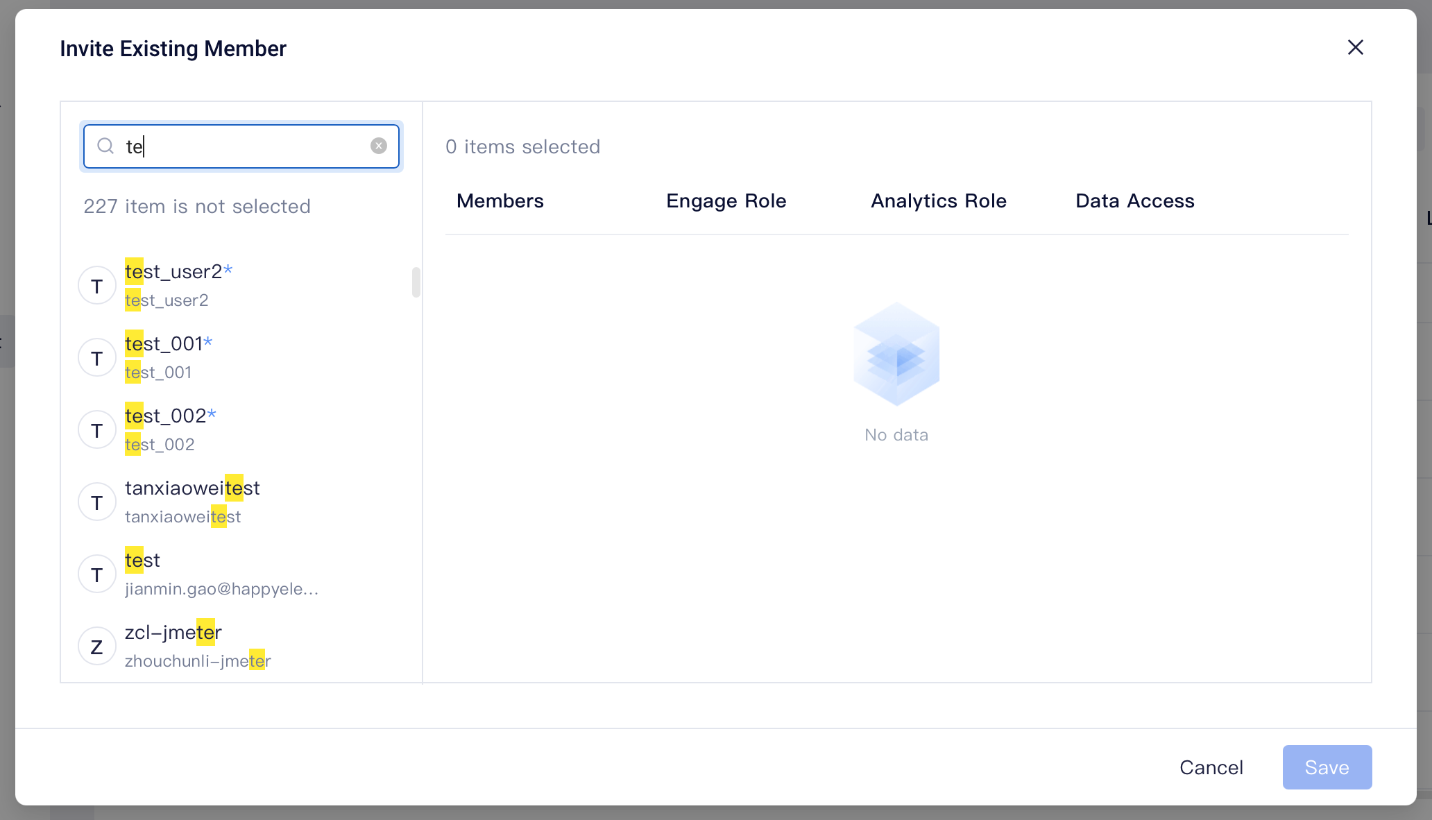 Member Management | ThinkingData
